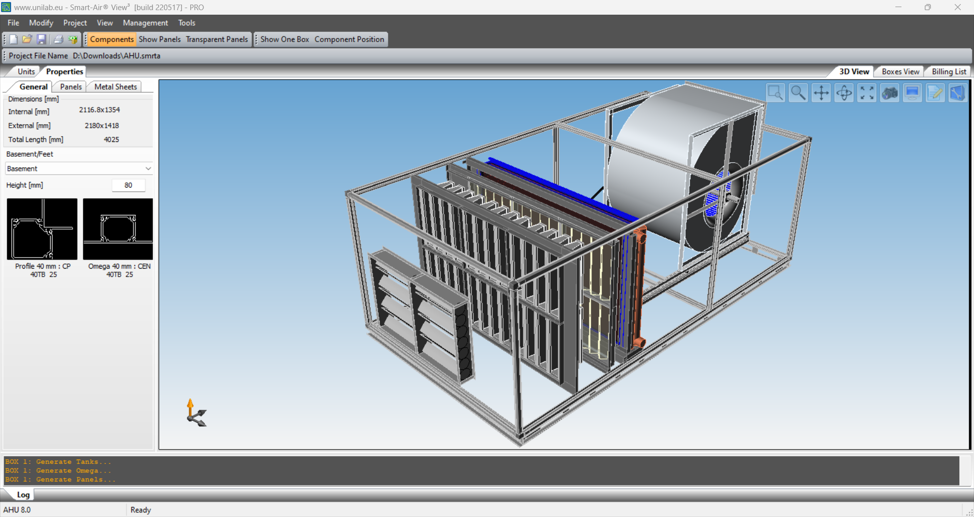 Air Handling Unit – MSD Technologies